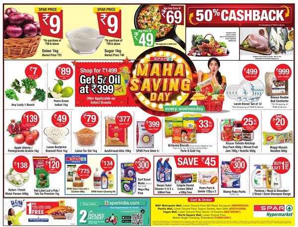 Spar Hypermarket Delhi Store Locations Sale Deals Discounts Offers