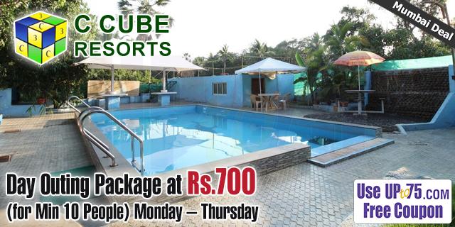 C Cube Resort Borivali West Mumbai Coupons Day Picnic Offers 2020