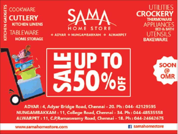 Sama Home Store Chennai Kitchen Stores Sales Offers Discounts Numbers