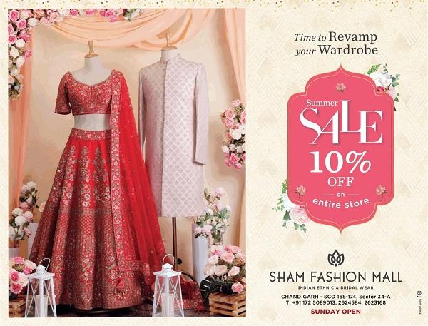 Sham Fashion Mall Chandigarh Apparel Stores Sale Offers Numbers 2021