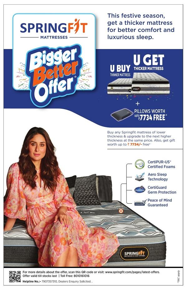 Springfit Kochi Mattresses Stores Sale Offers Numbers Discounts