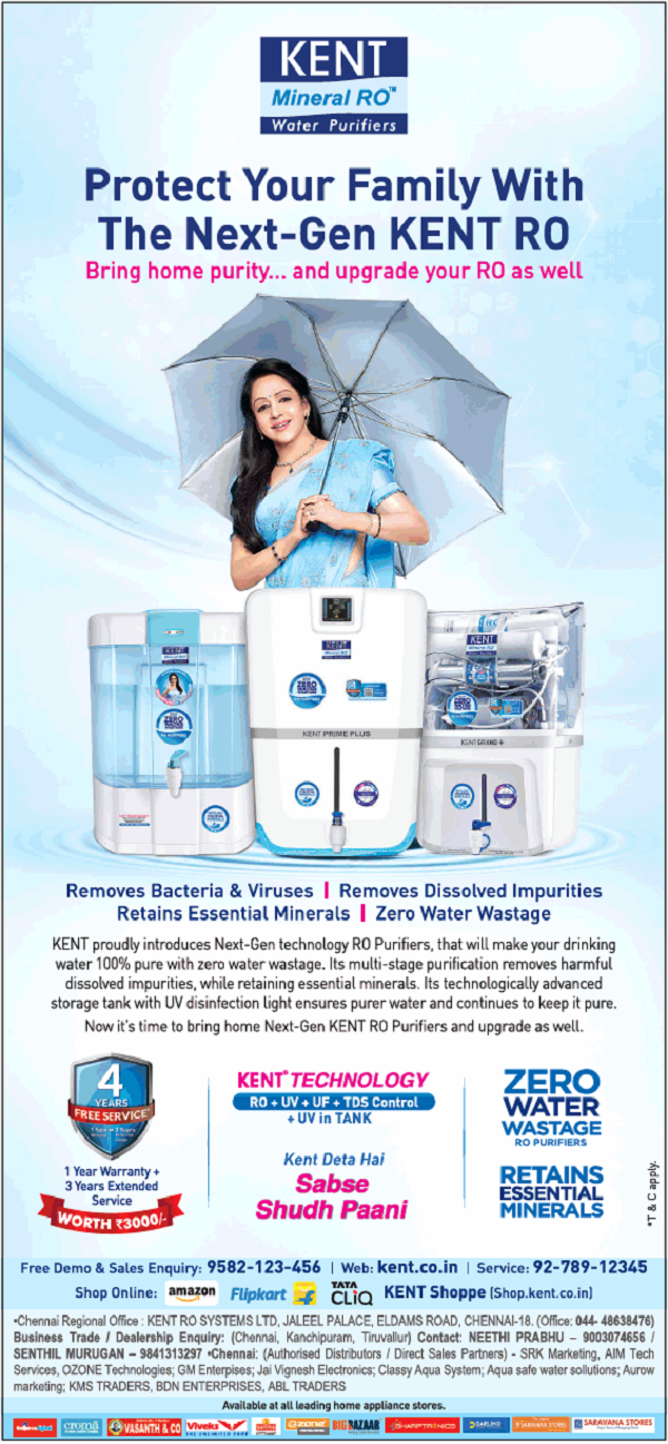 Kent RO Sale Chennai Water Filters Stores Offers Numbers Discounts 2020