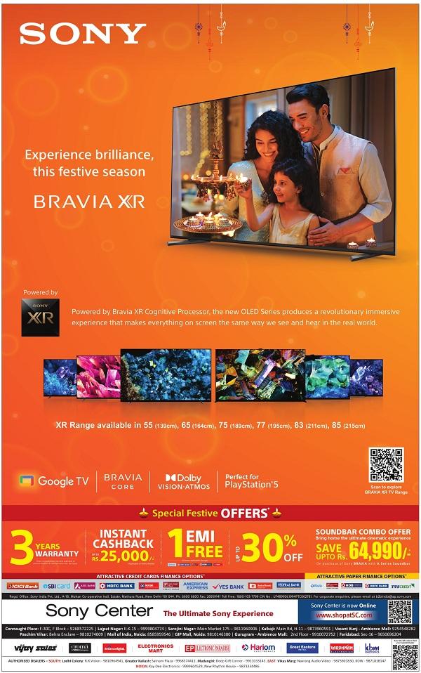 Sony Center Delhi TVs and Mobiles Stores Sale Offers Numbers Discount