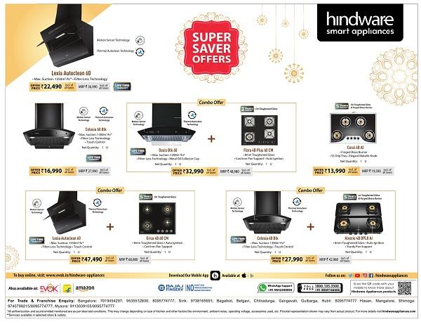 Hindware Bangalore Sanitaryware and Appliances Stores Sale Offers