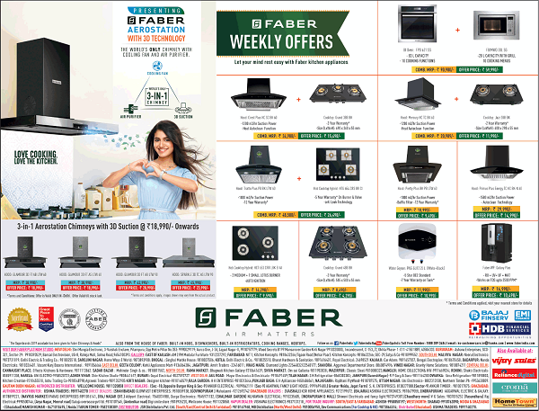 Faber Delhi Kitchen Appliances Stores Sales Offers Numbers 2020