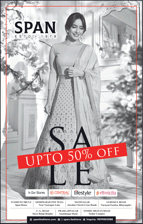Span Ahmedabad Sale Clothing Stores Offers Numbers Discounts 2021