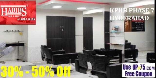 HABIBS Hair & Beauty Salon KPHB Phase 7 Kukatpally Coupons Offers Deal 2020