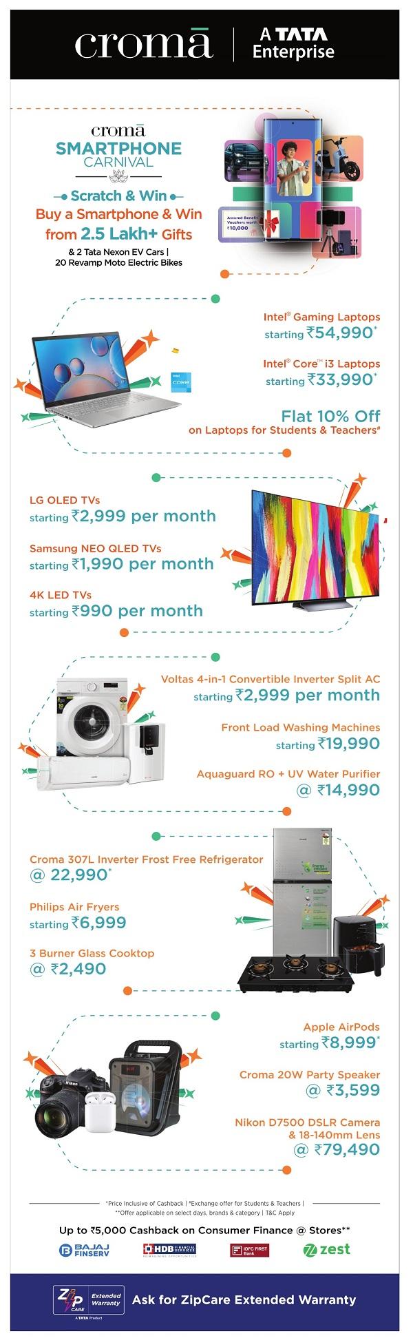 Croma Kochi Sale Offers Appliances Stores Numbers Discounts Showrooms