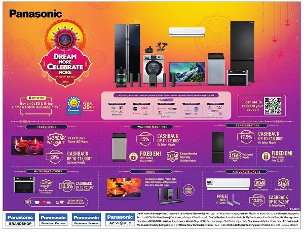 Panasonic Delhi Appliances Sale Stores Offers Numbers Discounts