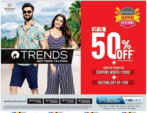 Reliance Trends Hyderabad Sale Offers Discounts Kurtas Numbers Stores