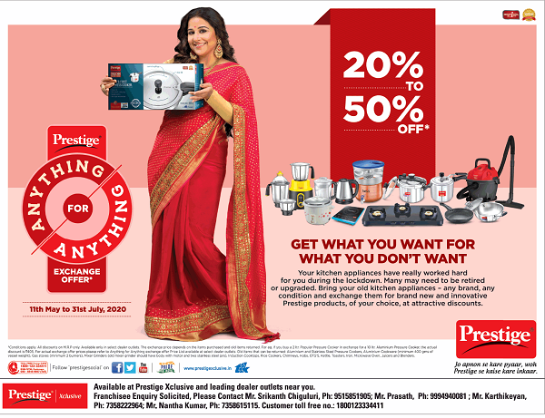 Prestige Chennai Sale Offers Discounts Cookers Stores Numbers Shops 2020