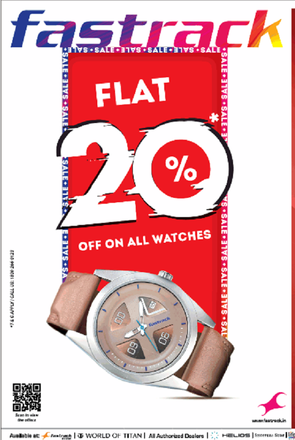 Fastrack Hyderabad Sale Watches Bags Stores Offers Numbers Discounts 2021