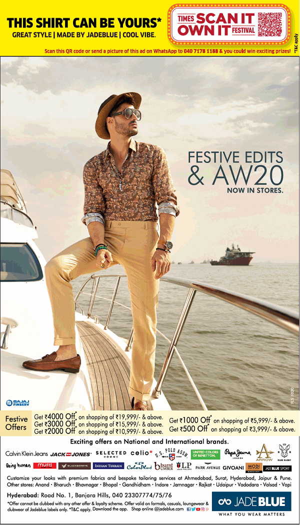 Jade Blue Hyderabad Clothing Sale Discounts Offers Coupons Stores Deal
