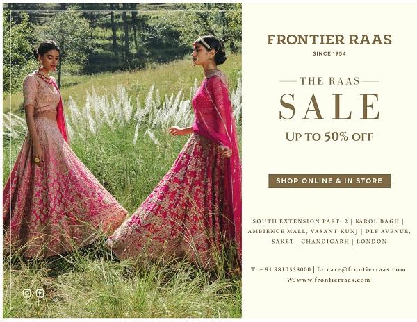 Frontier Raas Delhi Fashions Sale Discounts Offers Stores Numbers