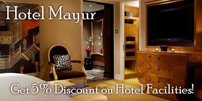 Hotel Mayur Delhi - Hotel Mayur coupons, Hotel Mayur Discount offers, sales