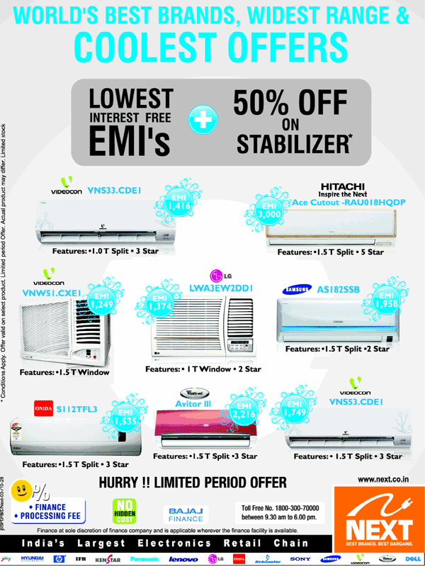 Next Electronics, deals on best brands, coolest discount offers | Next